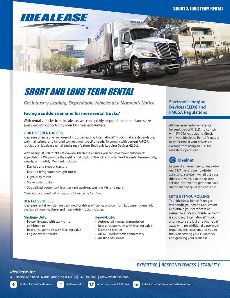 IL1019 – Idealease Warehouse