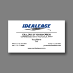 Idealease Business Cards – Idealease Warehouse
